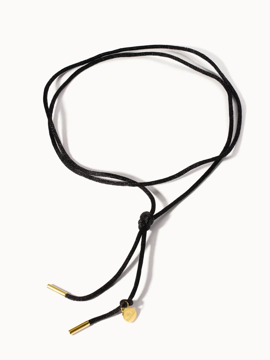 Black Satin Necklace – INT PURELEI